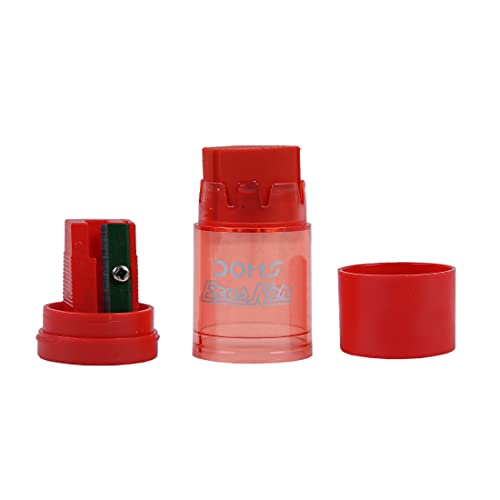 Doms Erasener 2-in-1 Eraser & Sharpner (Round/Triangle/Square/Hexagon ...